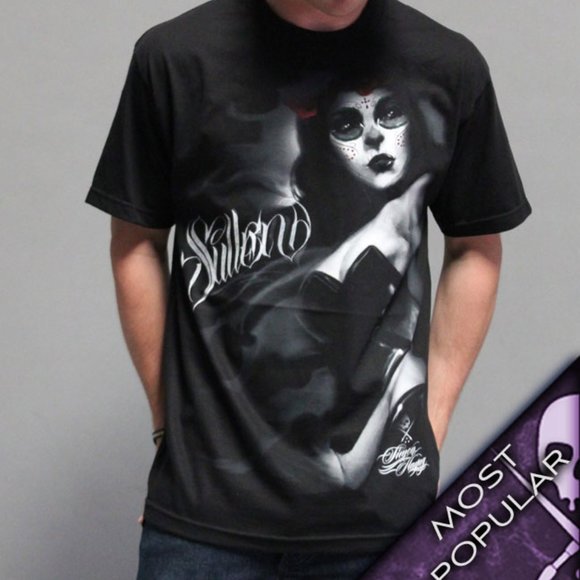 Sullen | Shirts | Sullen Clothing Sin City Tshirt S | Poshmark